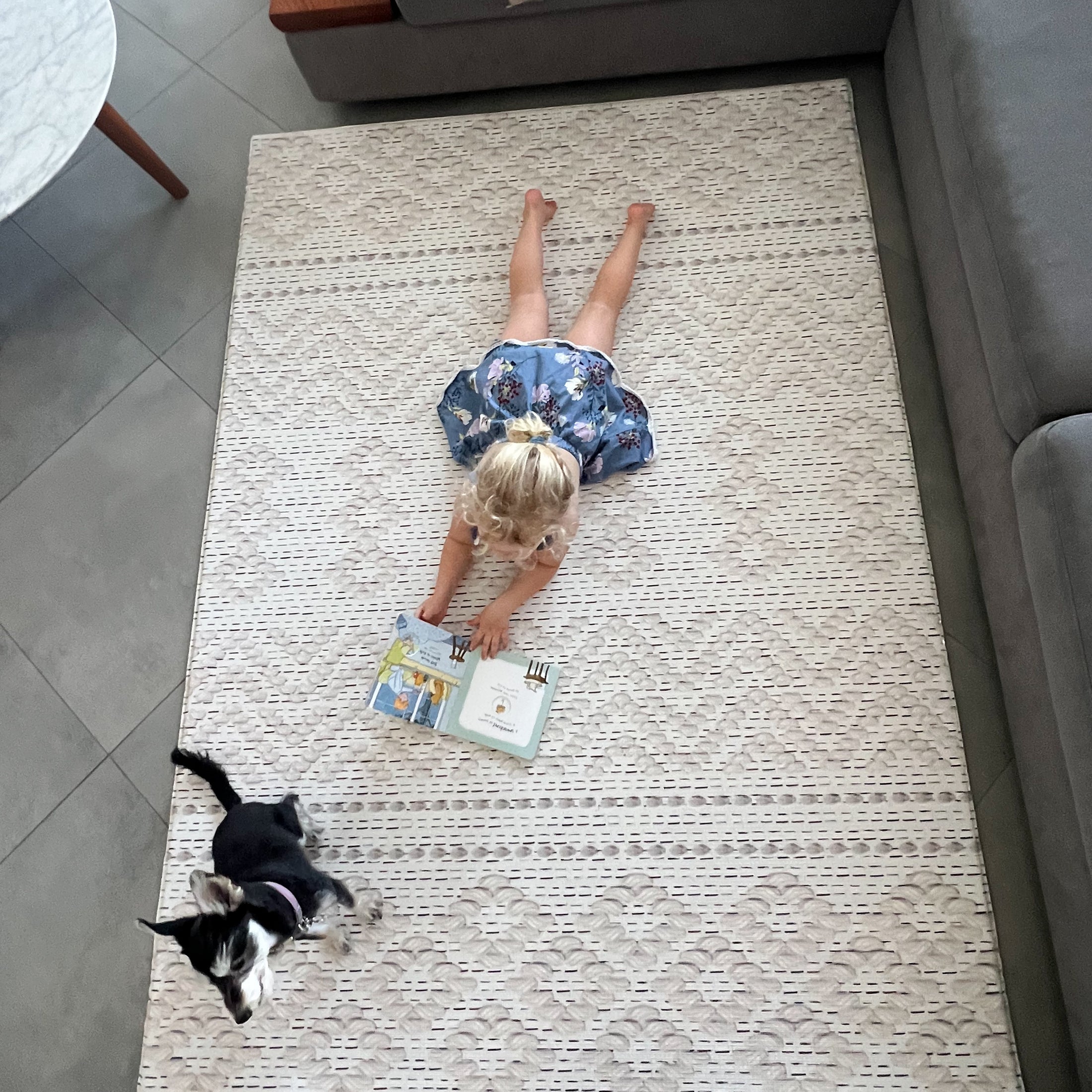 Large Baby Play Mat: Chasing Rainbows Reversible Playmat| Freddy & Co ...