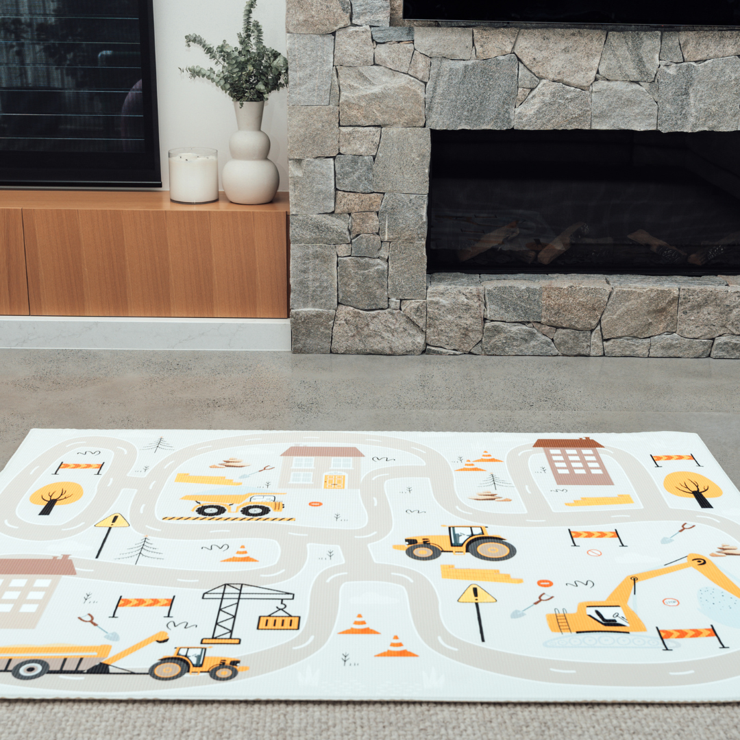 Large Baby Play Mat: Construction | Freddy & Co Australia ...